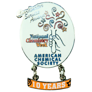 NCW Coordinator Service Award Lapel Pin - Ten Years - N5620 | ACS Store