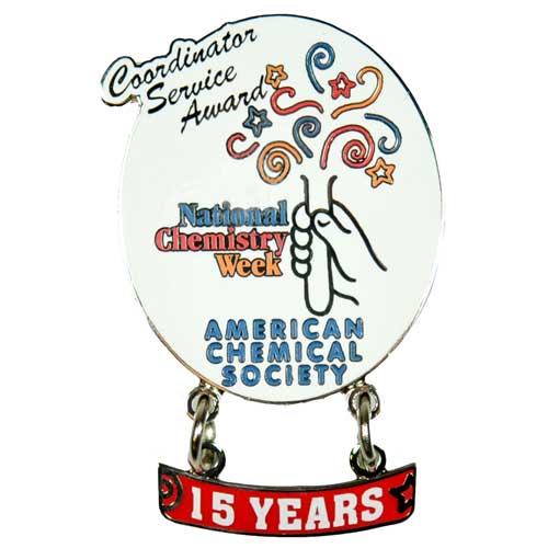 NCW Coordinator Service Award Lapel Pin - Fifteen Yrs - N5621 | ACS Store
